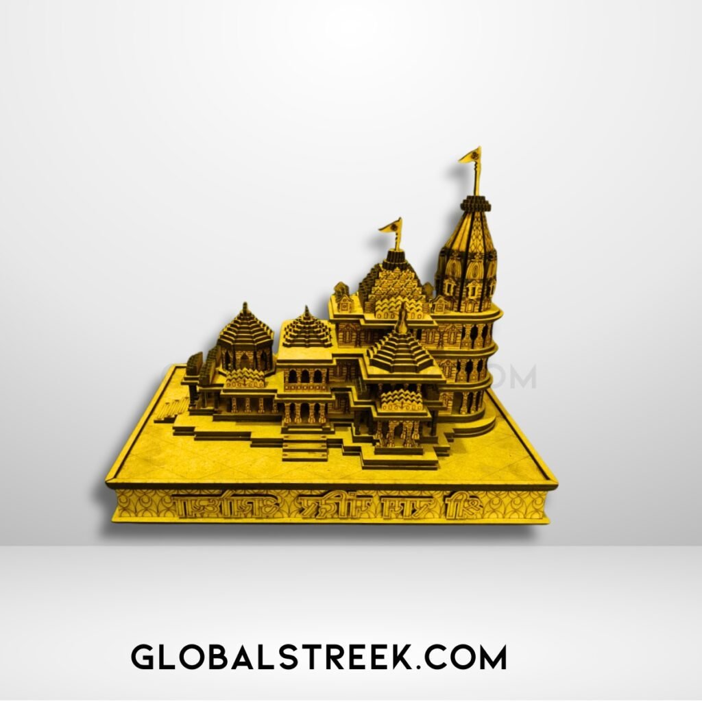 Ayodhya Ram Mandir MDF Laser Cutting File DXF | DXF File for Laser ...