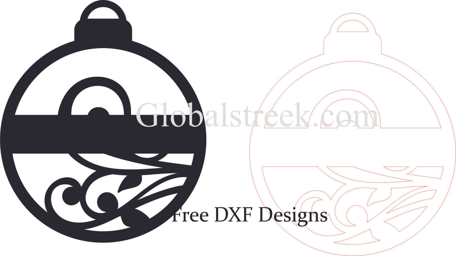 Circle Design Ornament – Free DXF File Download - GlobalStreek