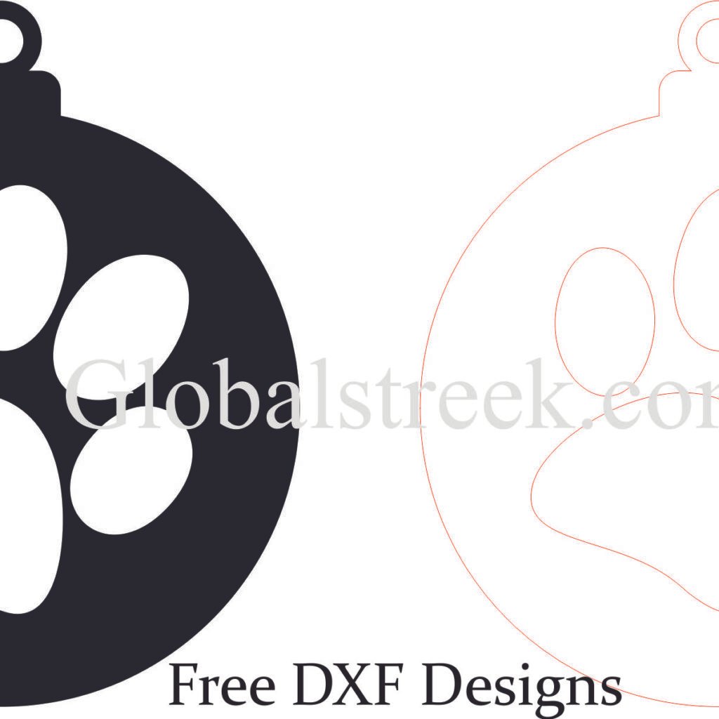 Ornament Design – Free DXF File Download - GlobalStreek