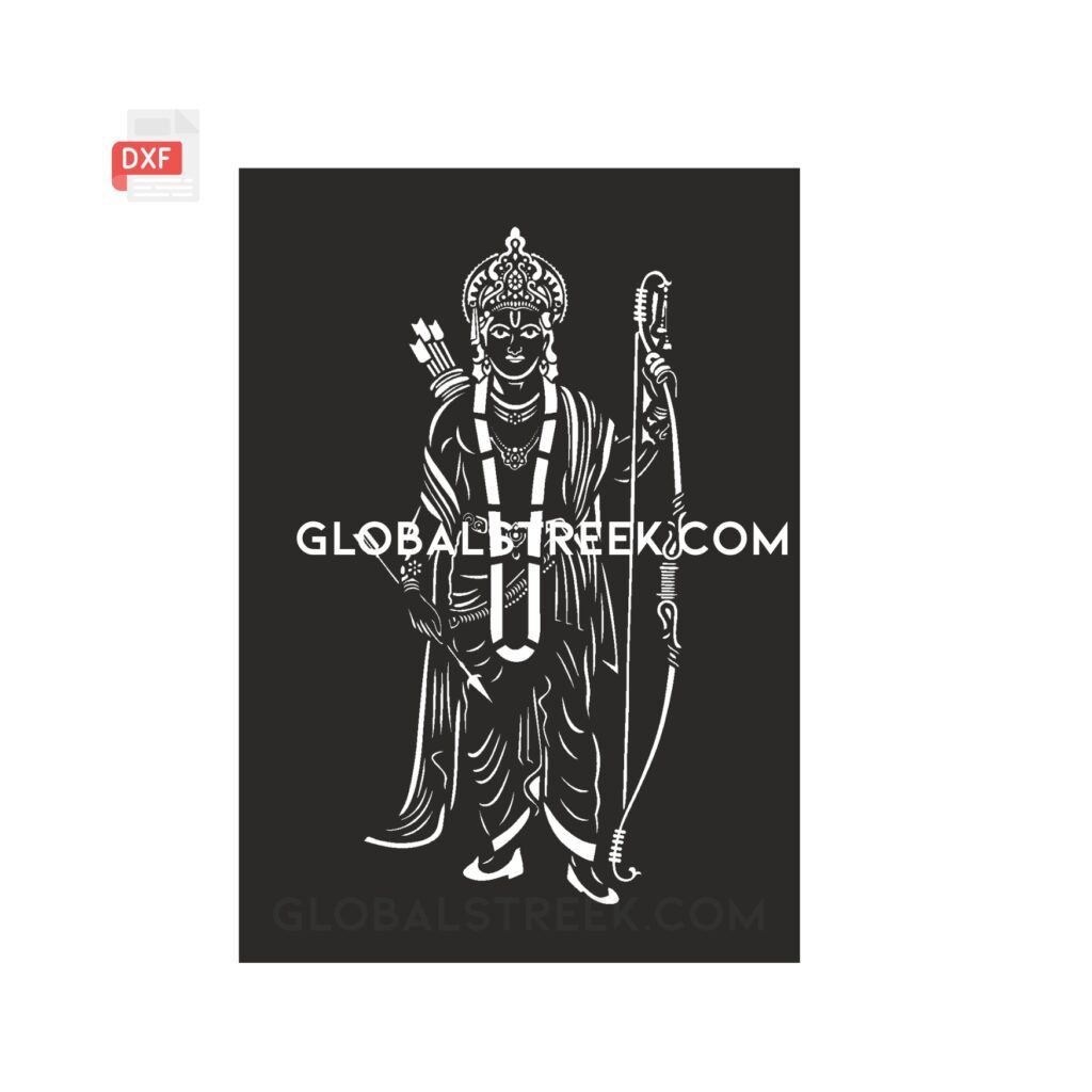 Beautiful Jali Pattern Laser Cutting Vector File | CNC Jali DXF Download