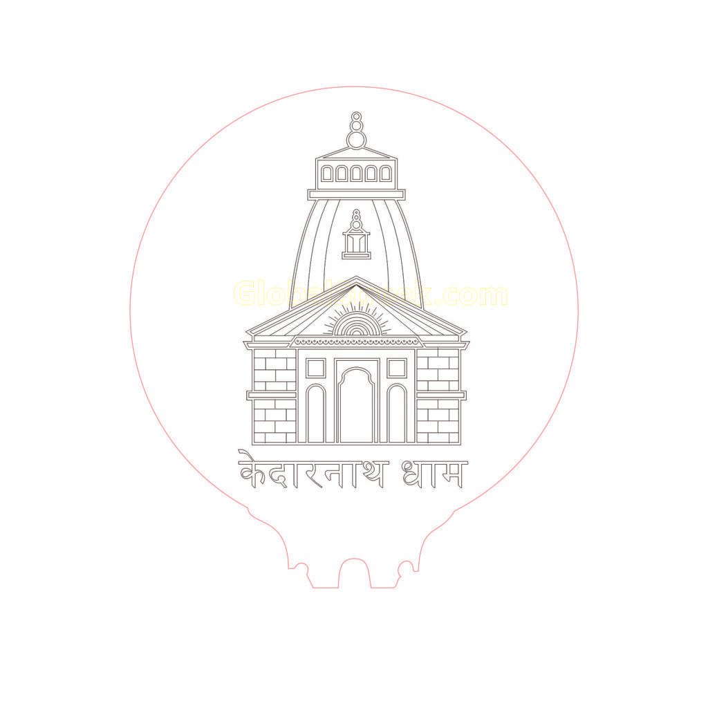 Indian Temple Laser Cutting Designs – DXF, CDR & CNC Files