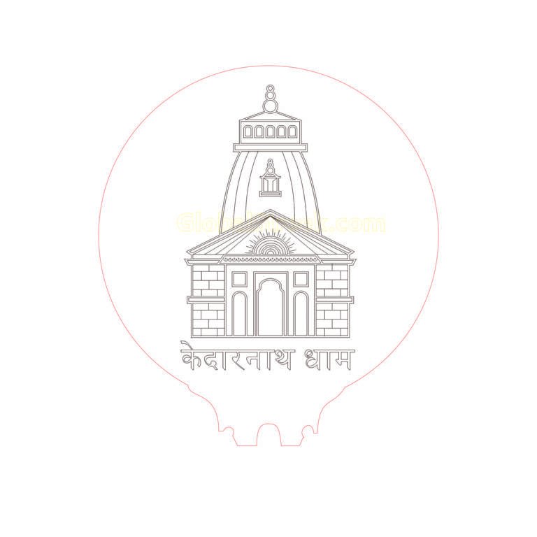 Indian Temple Laser Cutting Designs – DXF, CDR & CNC Files